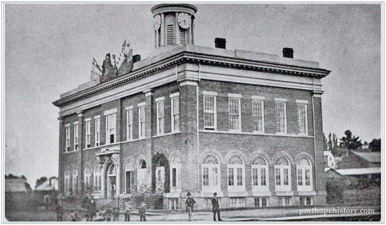Laying the Corner Stone of the Town Hall - 1851